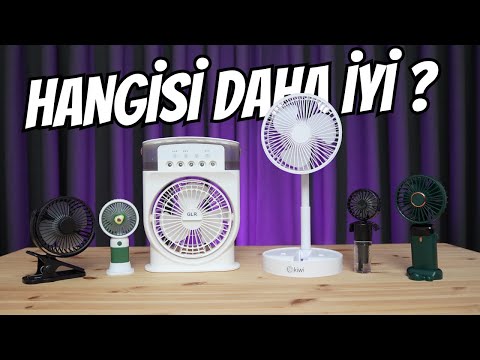 BEST SELLING TABLE FANS UNDER 1000 TL | SOUND AND BLOWING TEST!