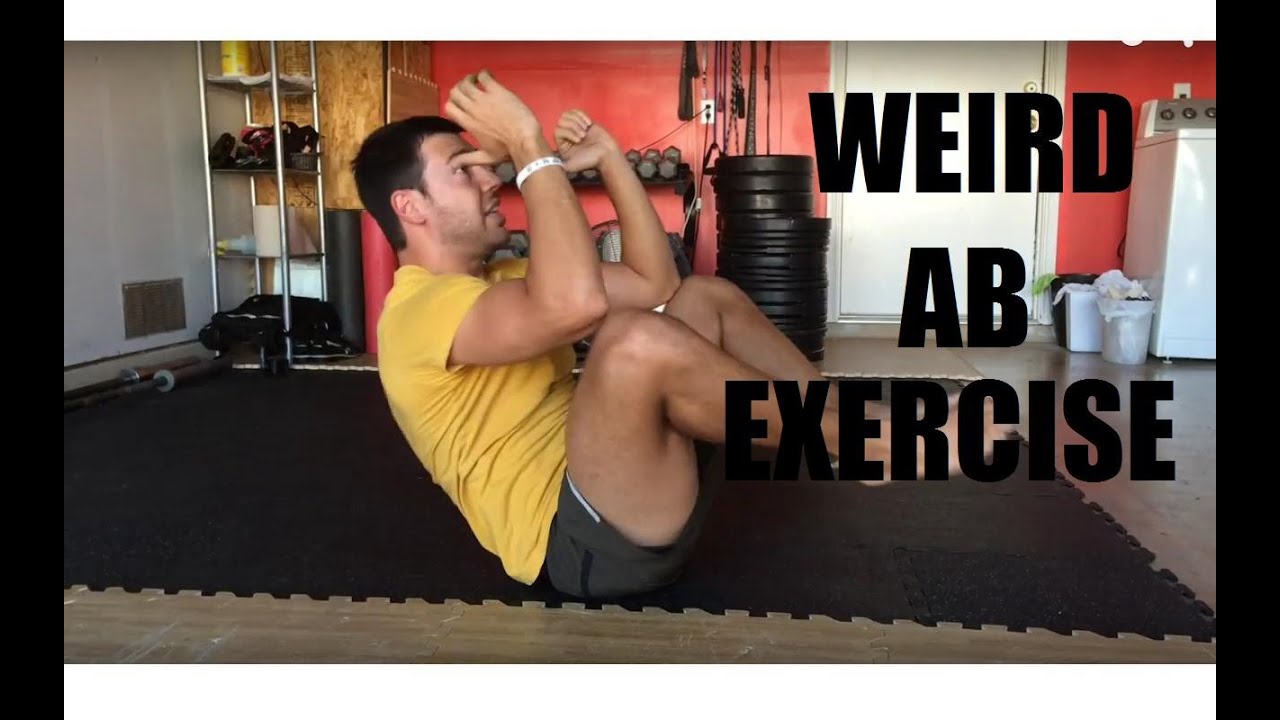 Weird Ab Exercise I Invented - YouTube