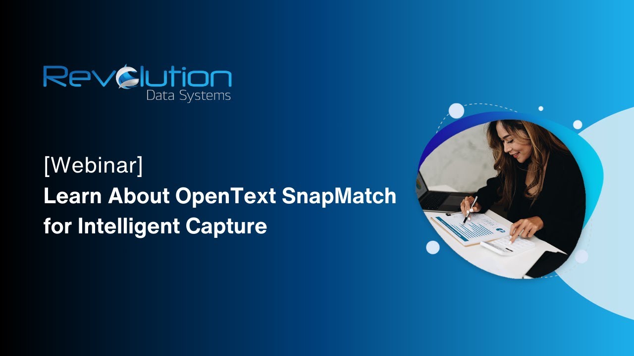 Learn About OpenText SnapMatch for Intelligent Capture [Webinar] - YouTube