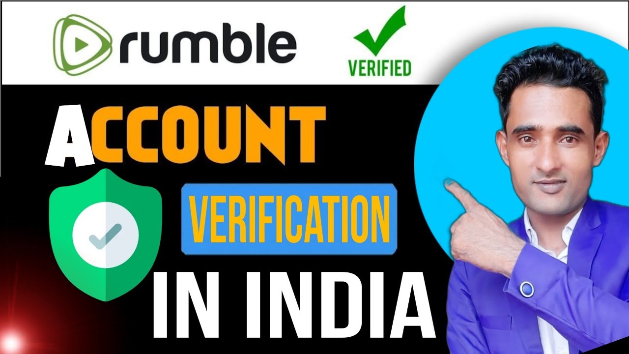 How to verify rumble account in india | Rumble account verification in ...