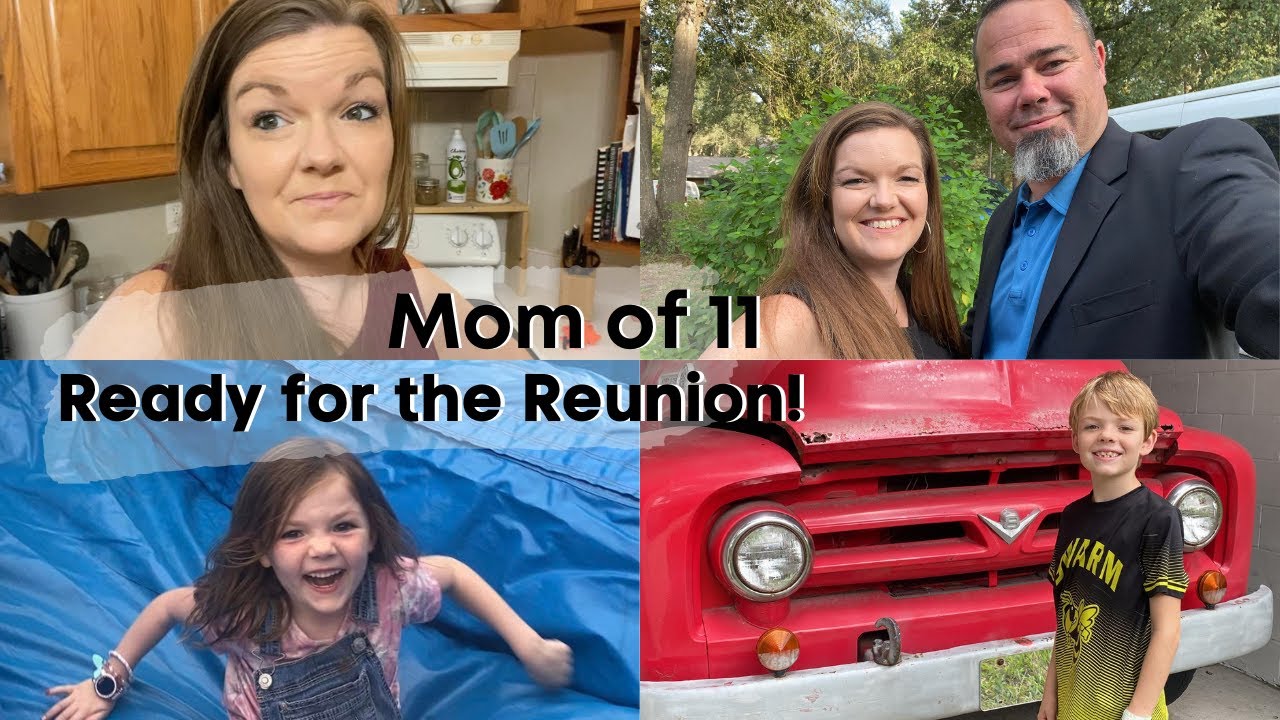 Reunion Ready || Large Family Vlog - YouTube