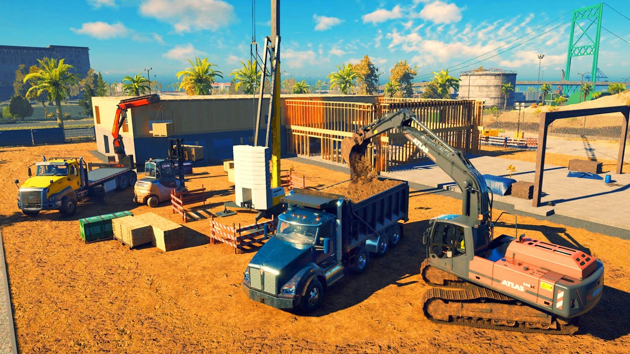 NEW FAVORITE GAME - CONSTRUCTION SIMULATOR (2022) - Building Cities ...