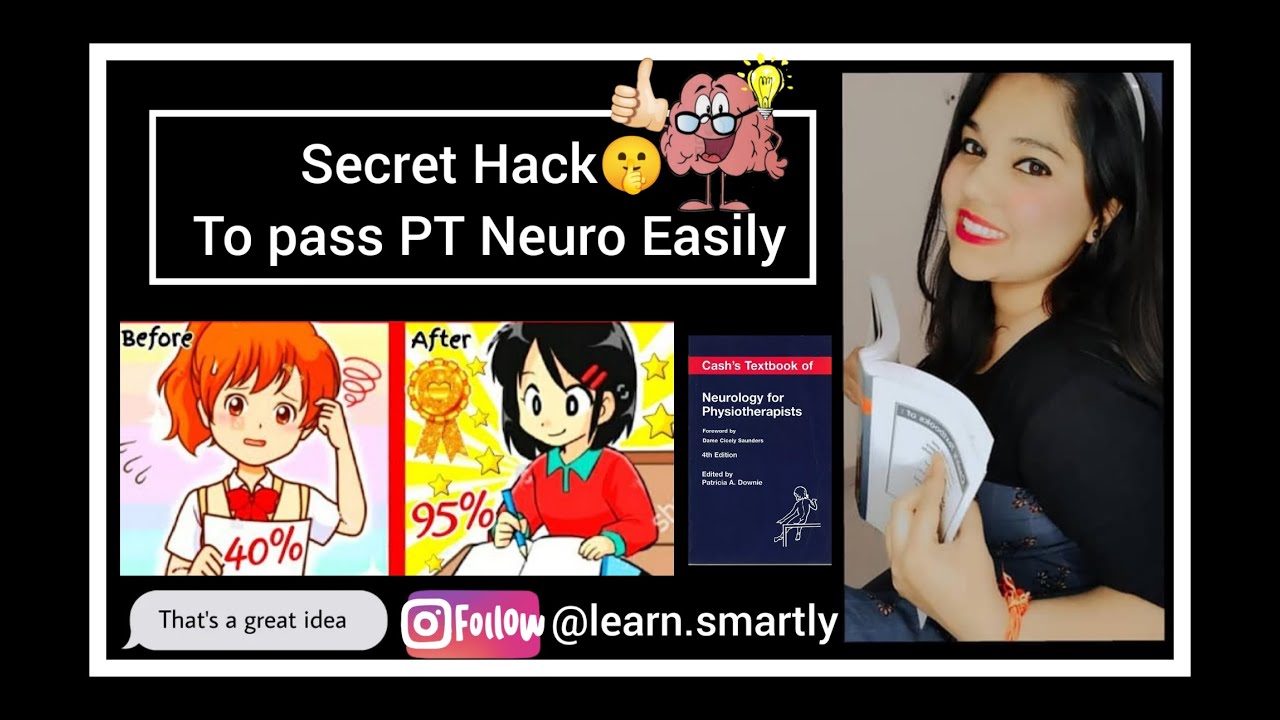 How to Study PT NEURO Easily| Secret Tips/Hack to Pass Physiotherapy in Neurological Conditions ...