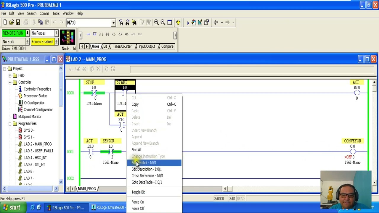 Ejercicios Basicos RS Logix 500 - YouTube
