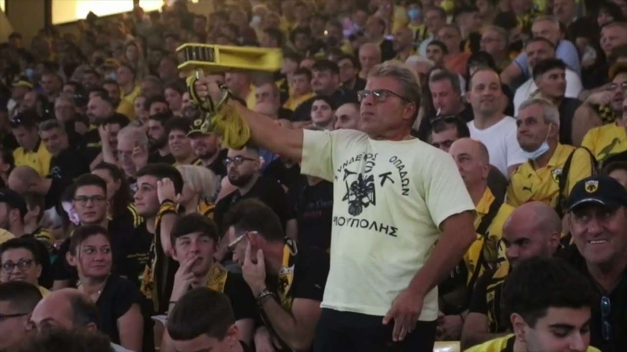 Γήπεδο ΑΕΚ - Αγιά Σοφιά: Μοναδικές στιγμές στις κερκίδες με τον Εθνικό ...