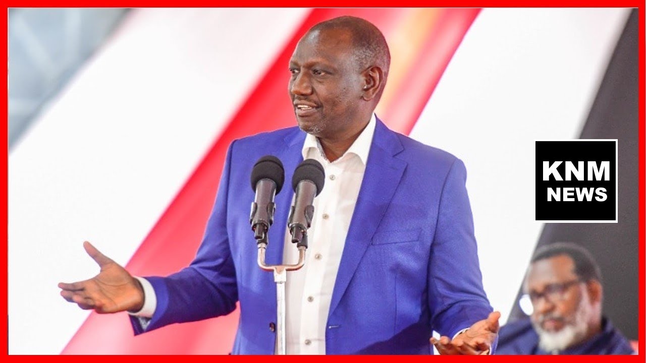 The 5th President William Ruto first Speech at Karen Residence - YouTube