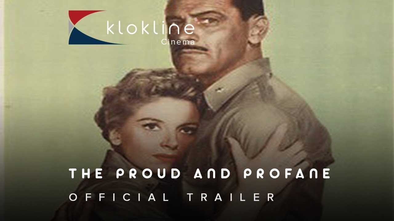 1956 The Proud and Profane Official Trailer 1 Perlberg Seaton ...