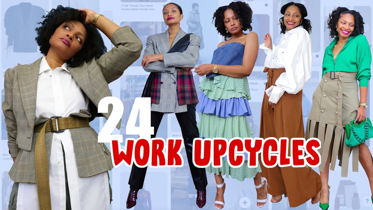 24 DIY Office Clothes Upcycles | Elevate Your Work Outfits! - YouTube