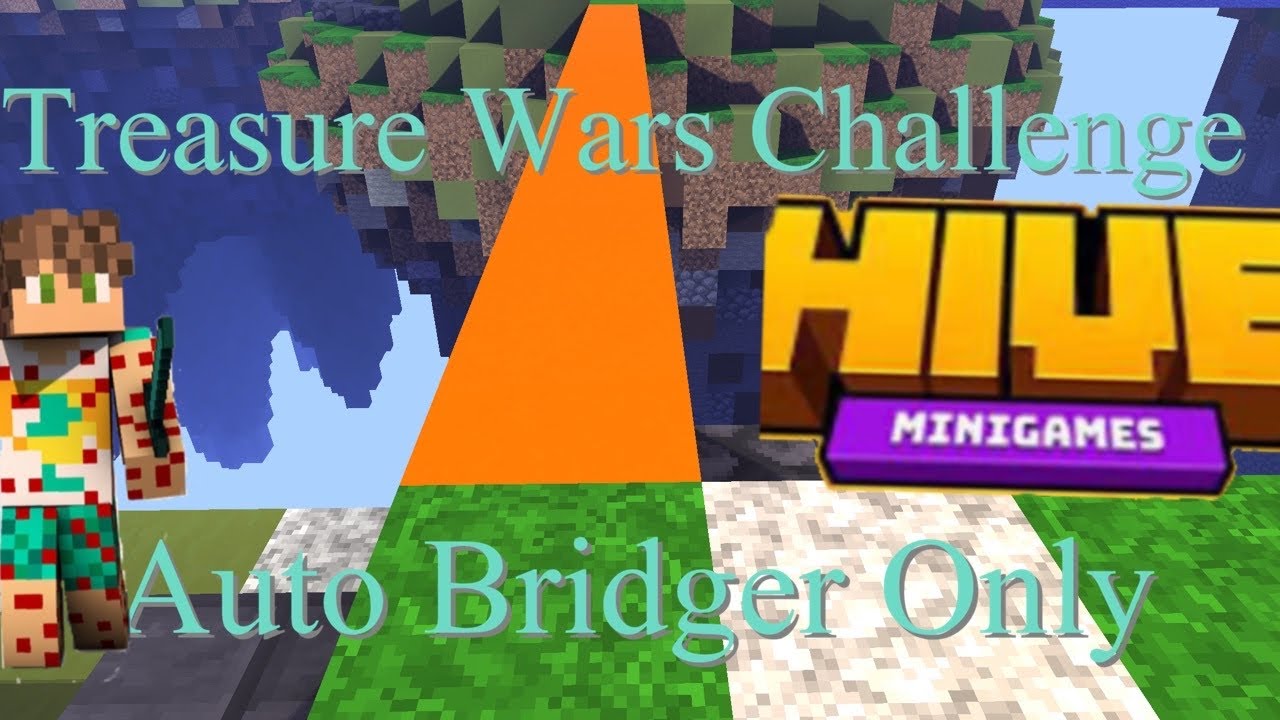 Auto Bridger Only Challenge | Minecraft Treasure Wars Challenge - YouTube