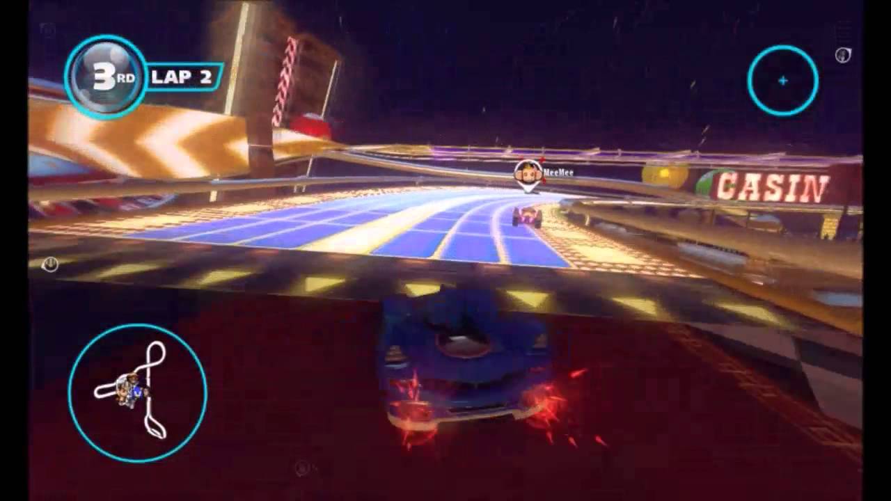 Sonic & All-Stars Racing Transformed Roulette road-Sonic - YouTube