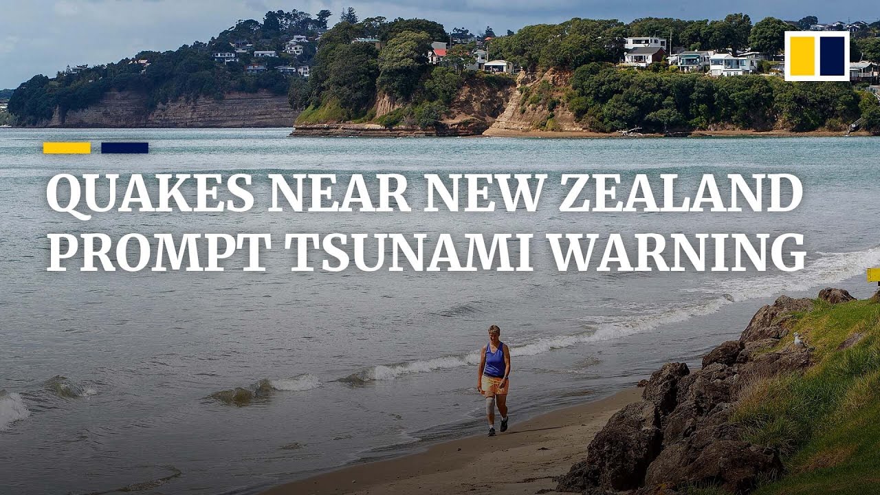 Earthquakes Near New Zealand Prompt Tsunami Warning And Evacuations