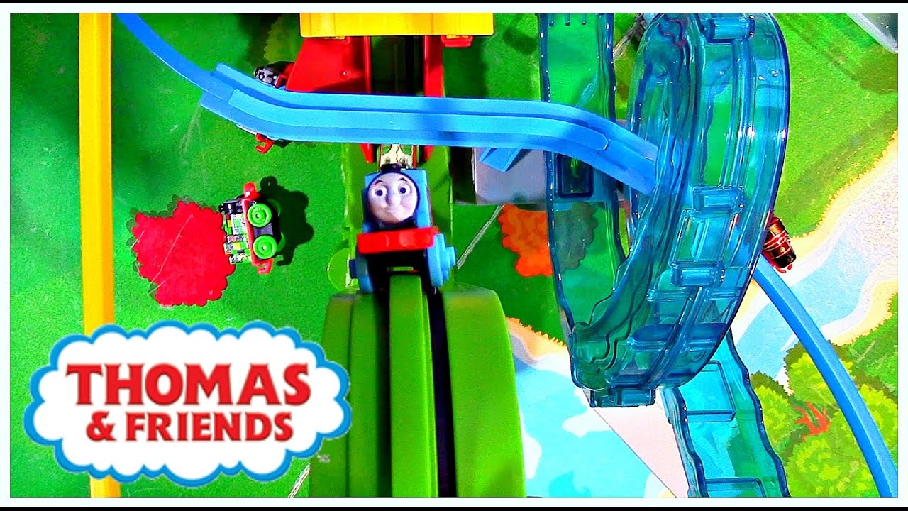 Playing with Trains | Thomas and Friends Racing Minis Motorized Raceway ...