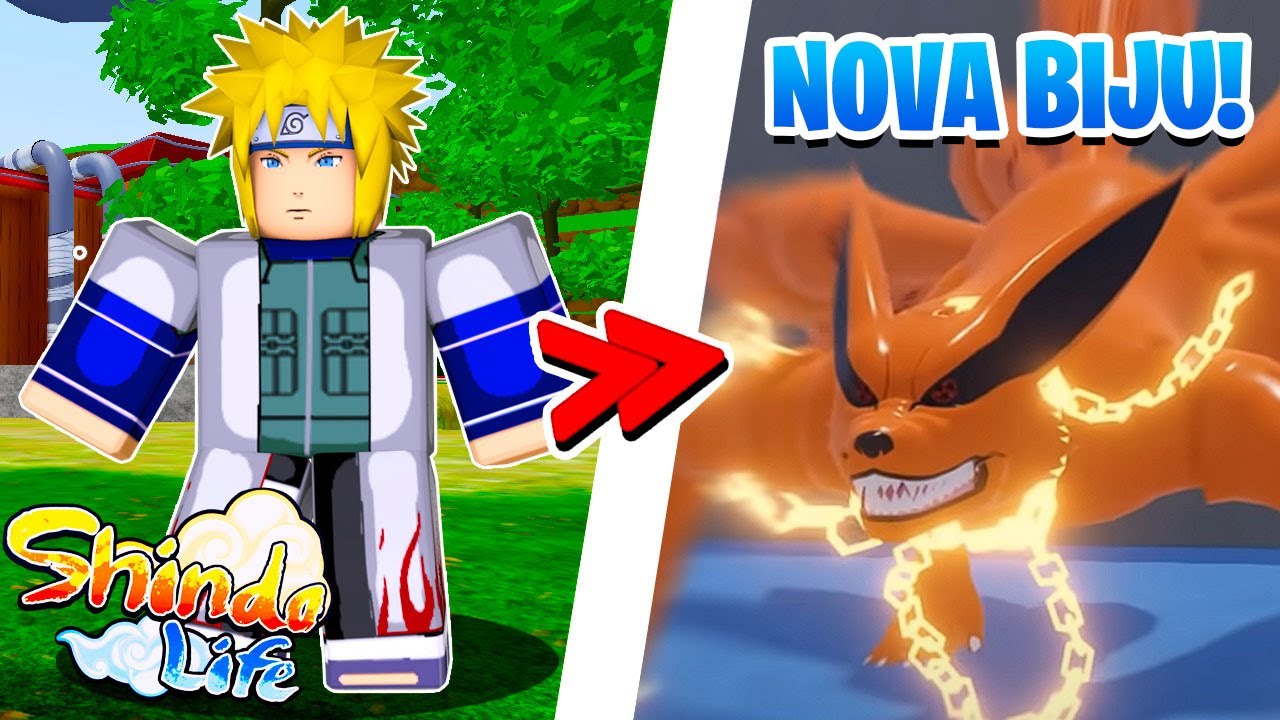 NOVA BIJU *KURAMA* do MINATO no SHINDO LIFE! - YouTube