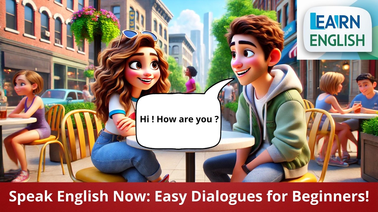 Speak English Now: Easy Dialogues for Beginners ! - YouTube