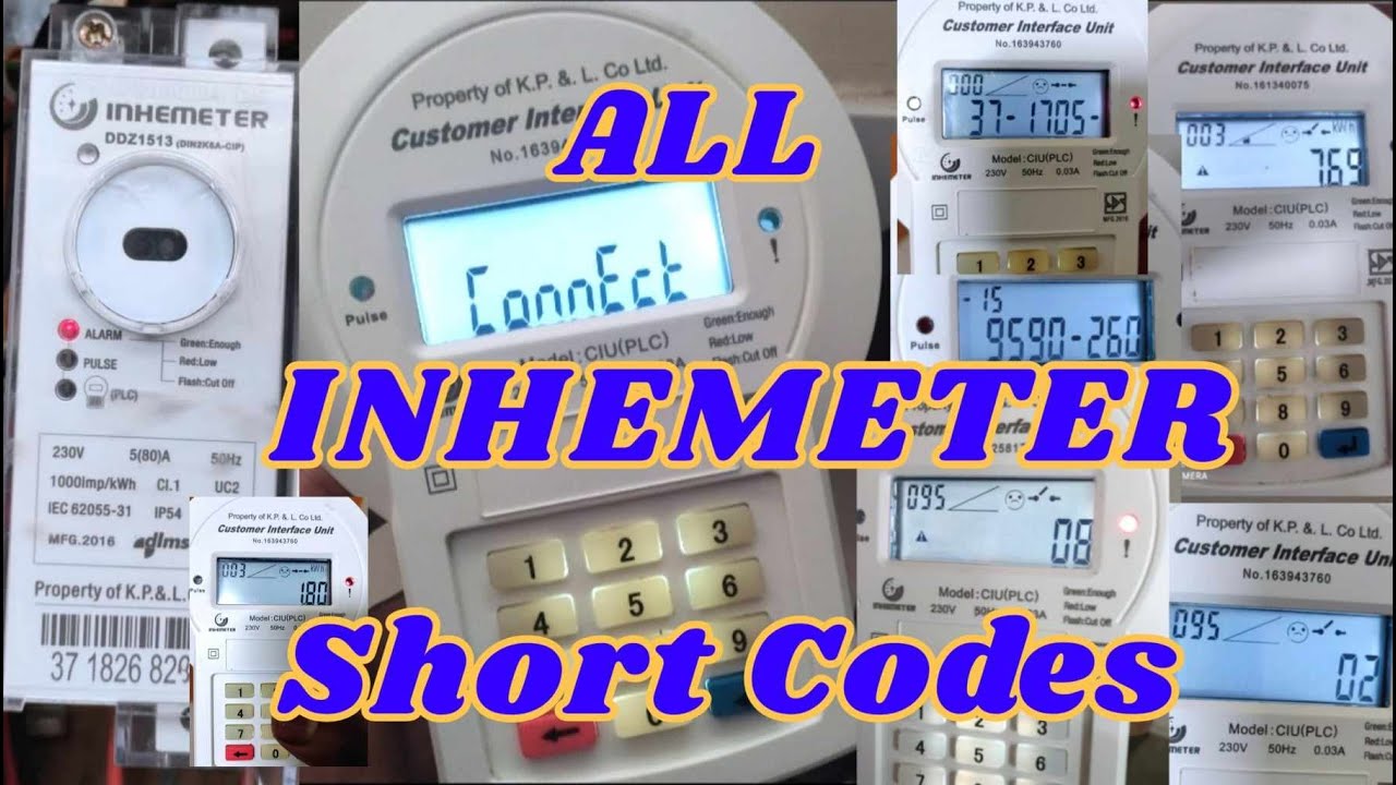 How to check YOUR METER No, TOKEN BALANCE, BUZZER ALARM INTERVAL, etc ...