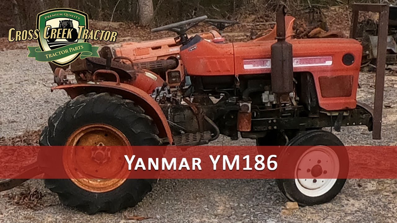 Yanmar YM186 Tractor Parts - YouTube