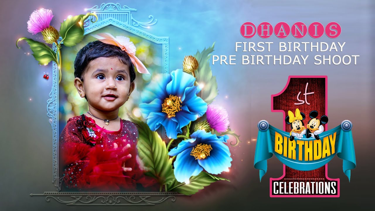 FIRST BIRTHDAY | PRE BIRTHDAY SHOOT | DHANIS | BABY BOY SHOOT | - YouTube