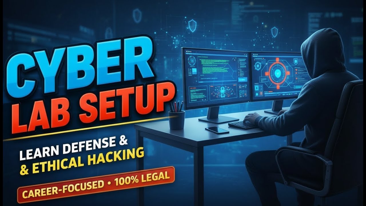how to build a HACKING lab (to become a hacker) - YouTube