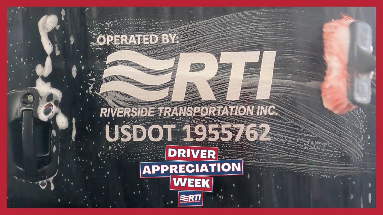 RTI Staff Washes Drivers' Trucks - Driver Appreciation 2021 - Riverside ...