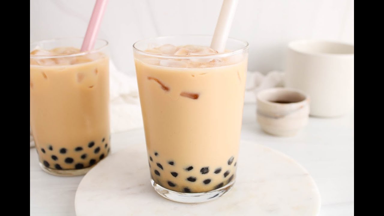 Earl Grey Milk Tea (Boba, Bubble Tea) - YouTube