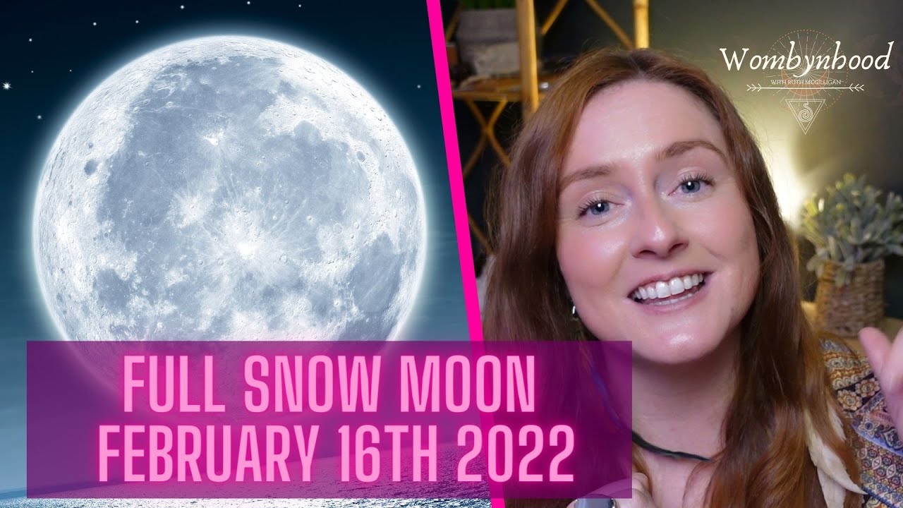 FULL SNOW MOON 2022 - Guided Meditation - YouTube