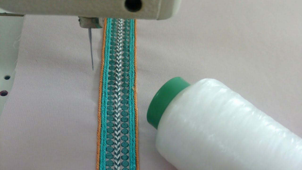 Line dori embroidery masine very simple - YouTube