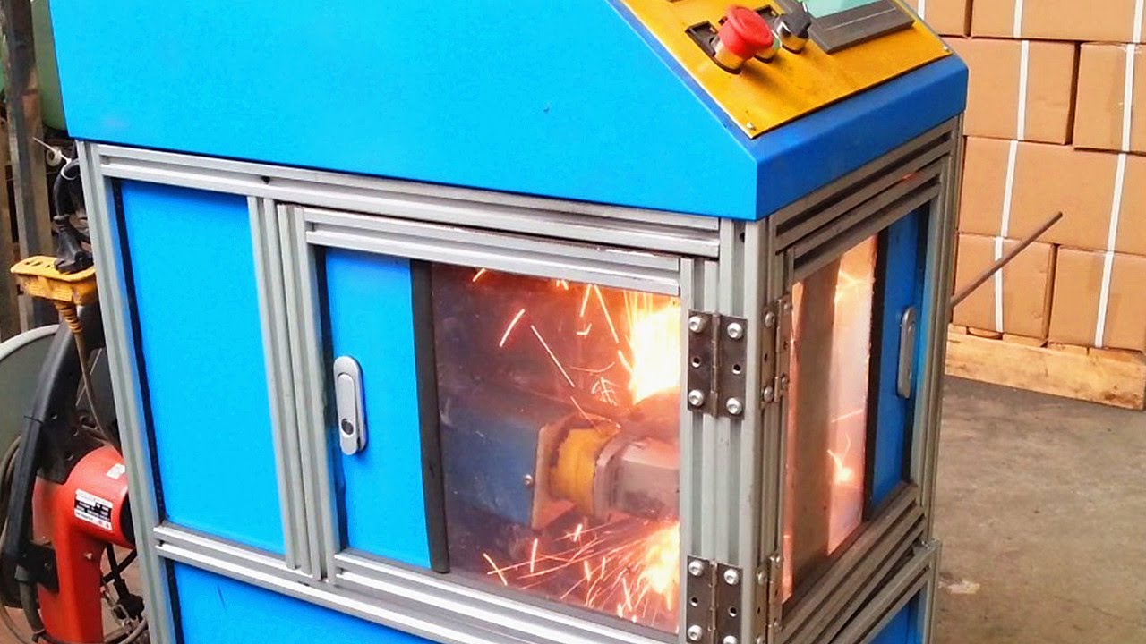 Auto testing machines for superthin cutting discs - YouTube