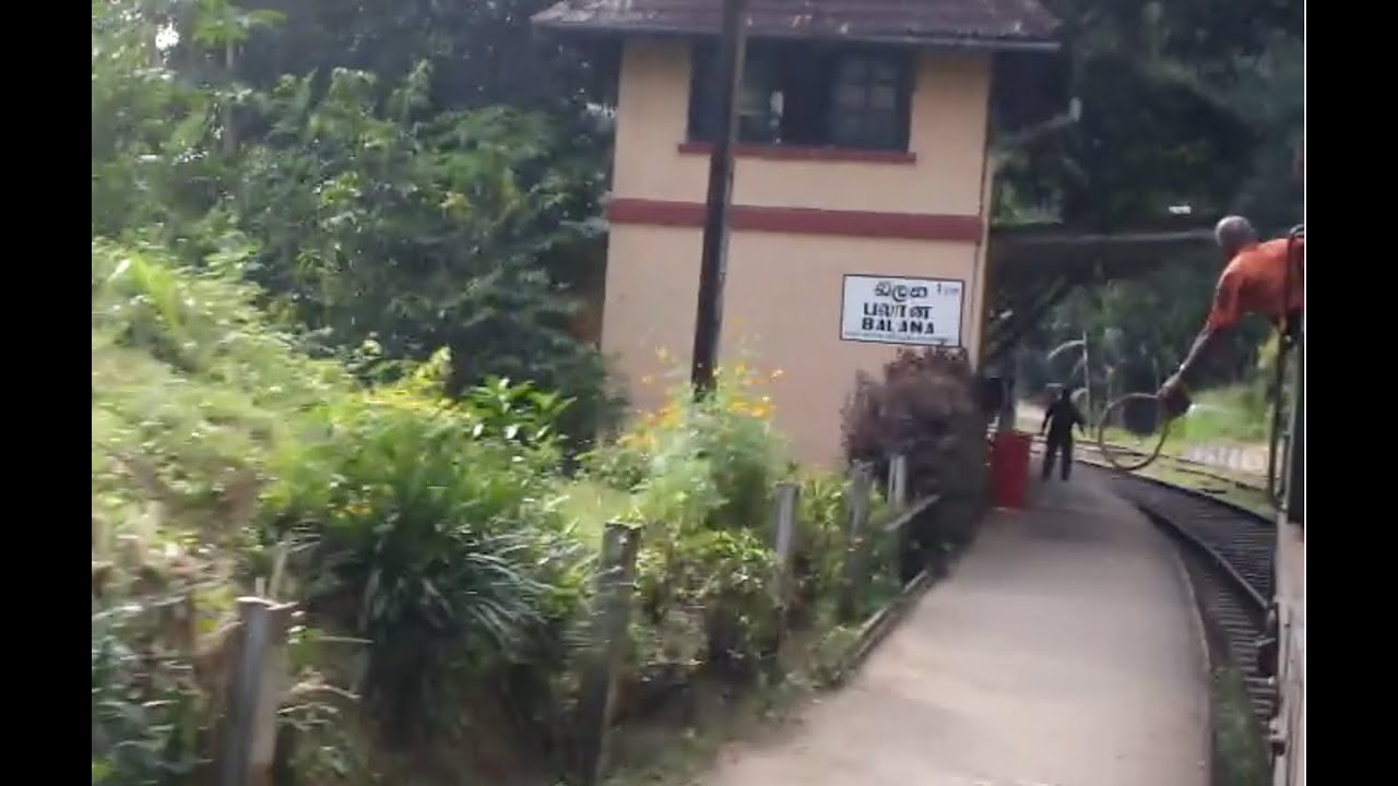 Single Line Token Railway Signalling Sri Lanka - YouTube