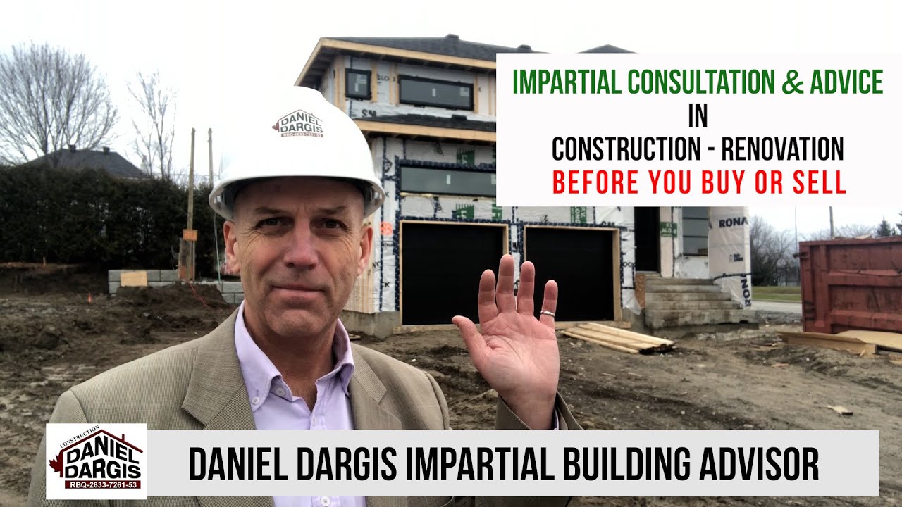 Impartial building advisor in construction, renovation – Daniel Dargis ...