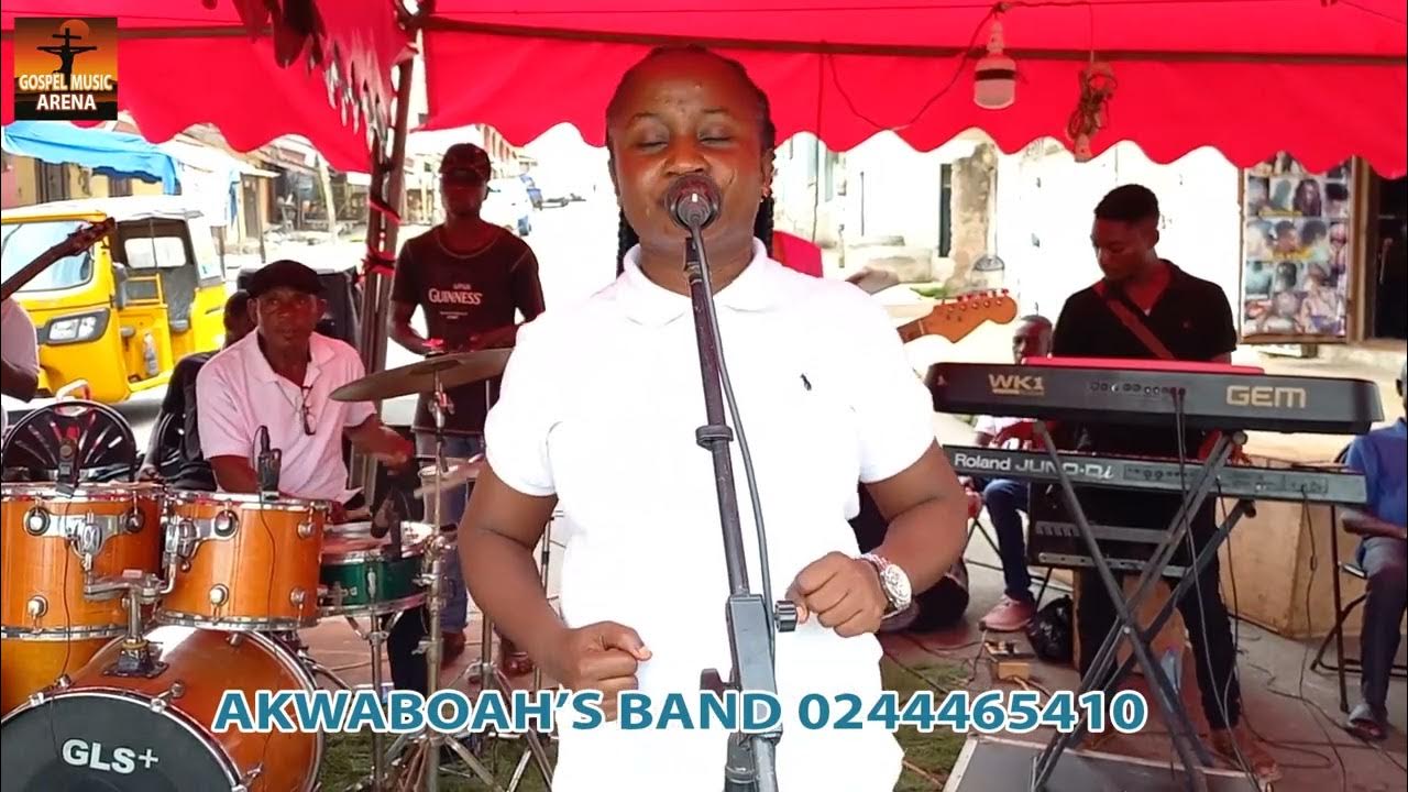 Ghana Gospel Reggae Live Band Music Played By Akwaboah's Band #gospelmusicarena - YouTube