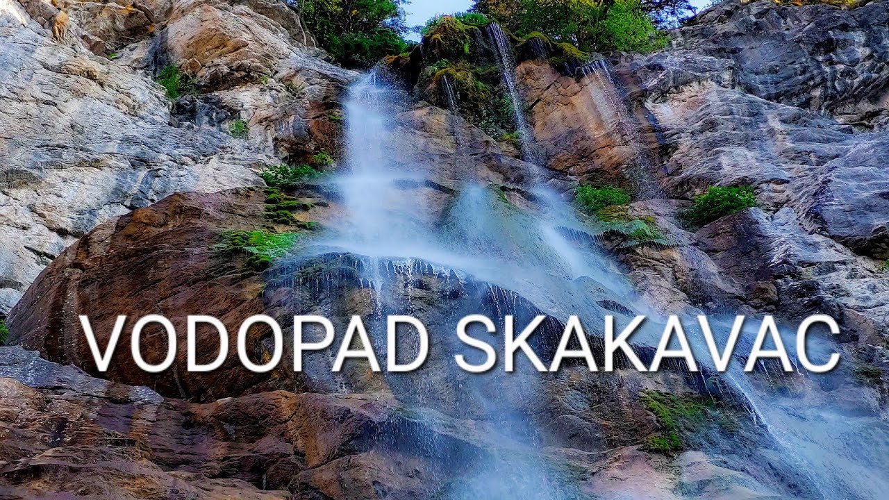 Vodopad ( Waterfall ) Skakavac , Sarajevo , Drone , Bosnia And ...