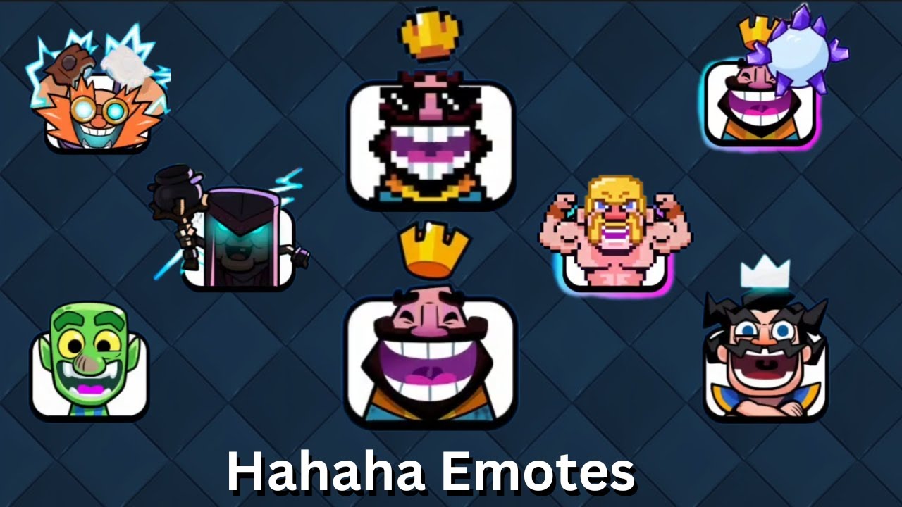 All 27 Laughing Emotes Of Clash Royale But Which One Is The Best Youtube