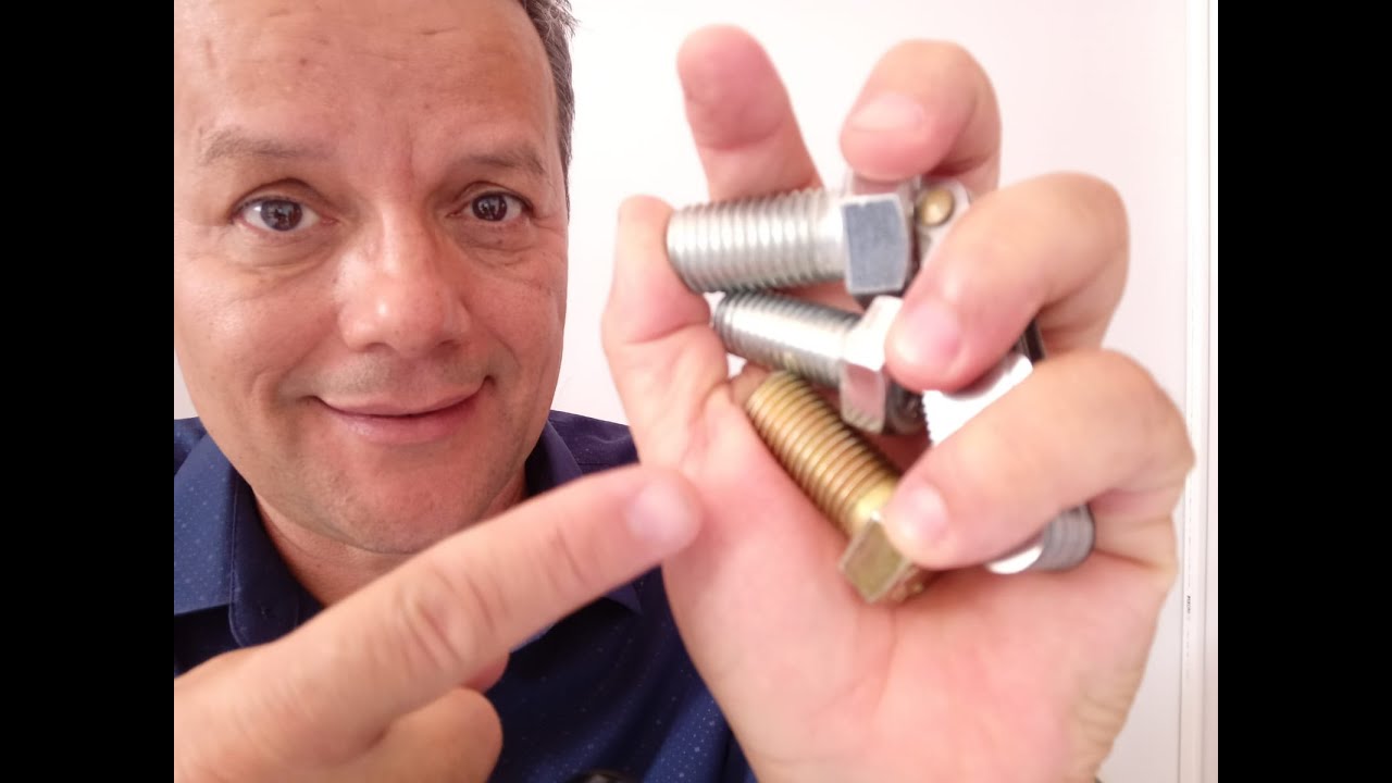 PARTE 1-Como medir e identificar roscas em parafusos - PARTE 1- Rosca ...