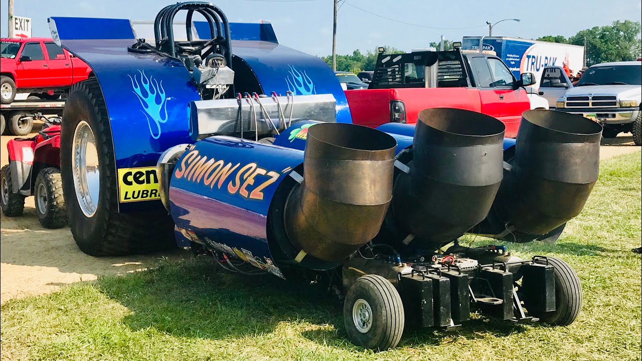 Pro Pulling League Truck/Tractor Pulls Goshen, IN 7/25/19 - YouTube