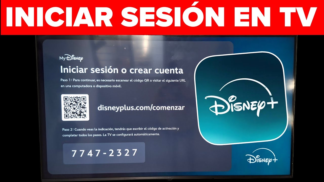 Como INICIAR SESIÓN en Disney Plus en mi Televisor 2025 - YouTube
