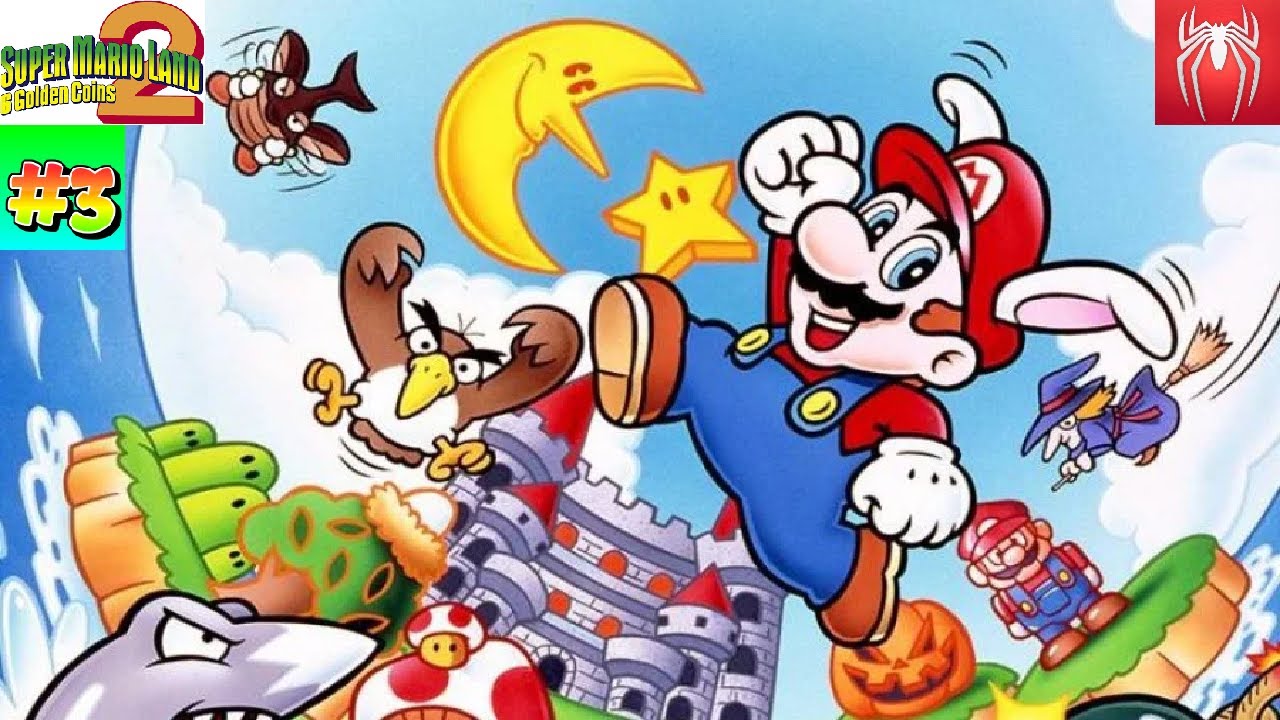 Super Mario Land 3 6 Golden Coins #3 Mario Zone! (Paper Mario Z Rebirth ...