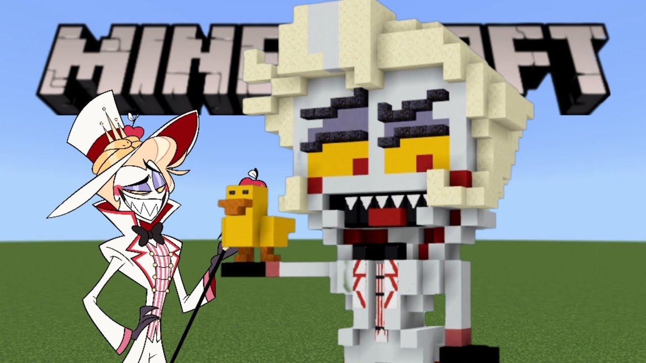 How to build Lucifer Morningstar in Minecraft - YouTube