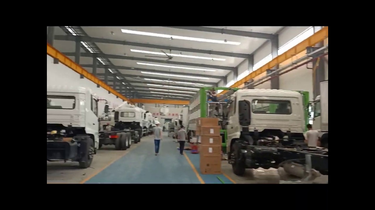 Poultry delivery trucks - YouTube