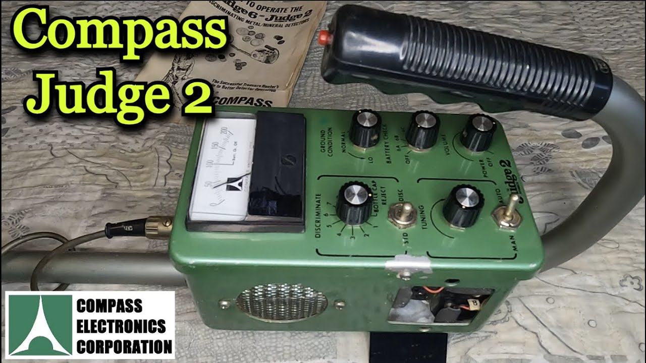 Compass Judge 2 Automatic Metal Detector - YouTube