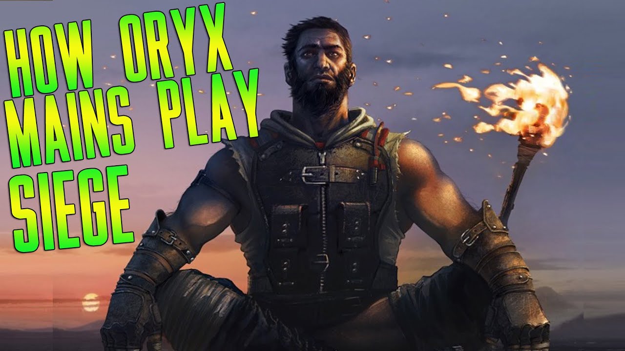 How a Oryx Main Plays Siege #rainbowsixsiege #r6s - YouTube