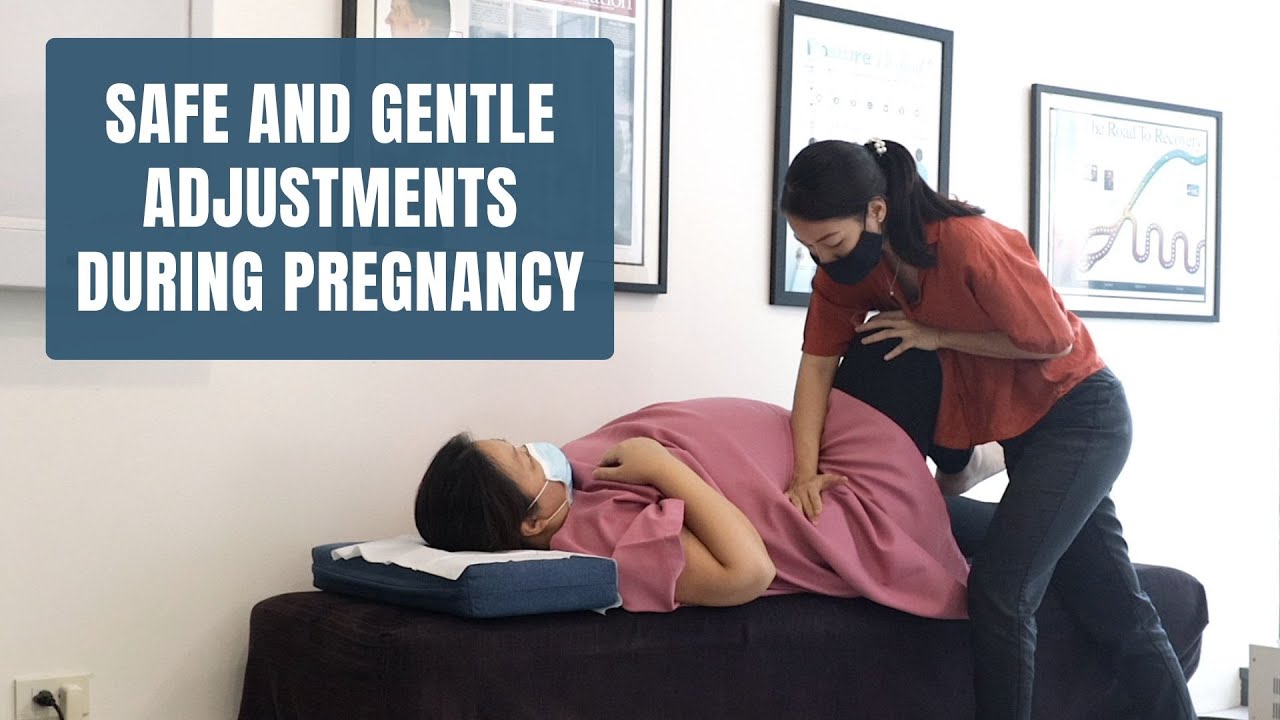 Using Webster's Technique for Safe Adjustments During Pregnancy - YouTube