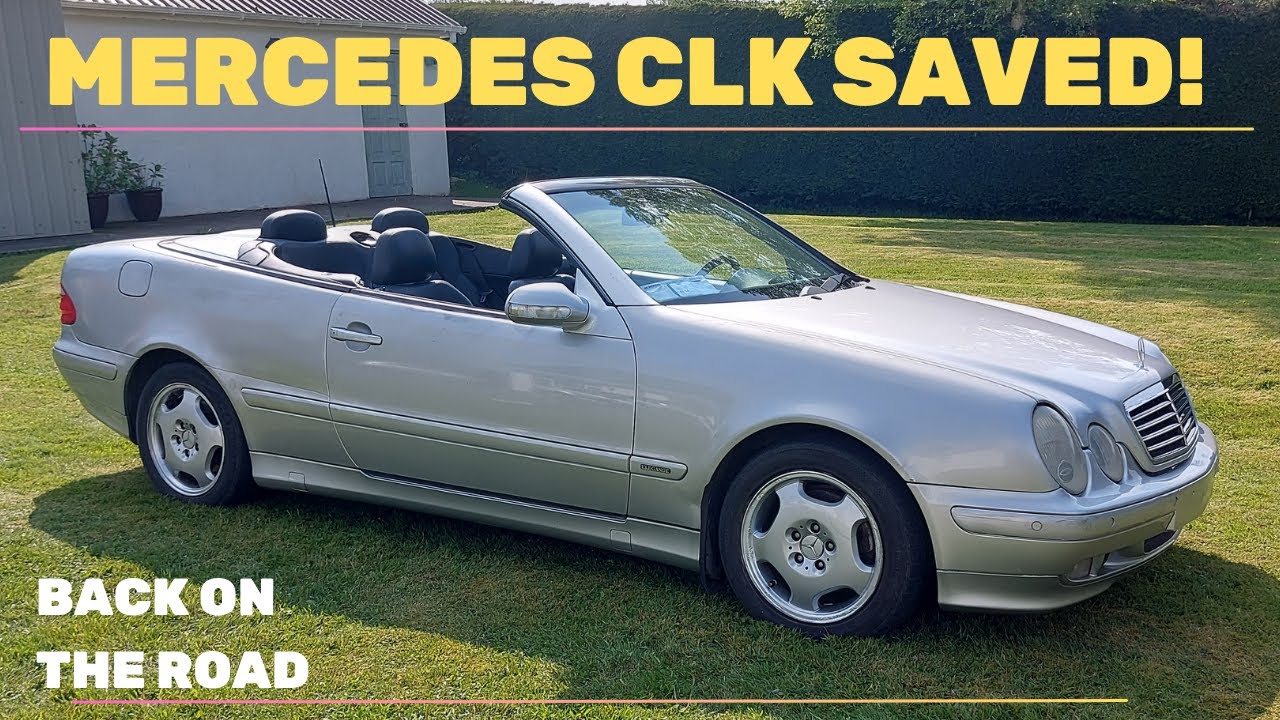 Mercedes CLK W208 A208: Convertible Restored - YouTube