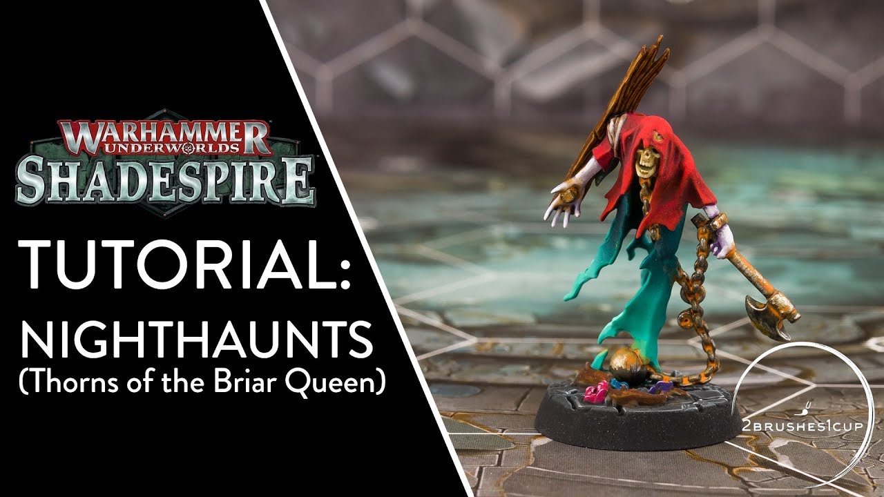 How to paint Nighthaunts - Warhammer Nightvault Thorns of the Briar ...