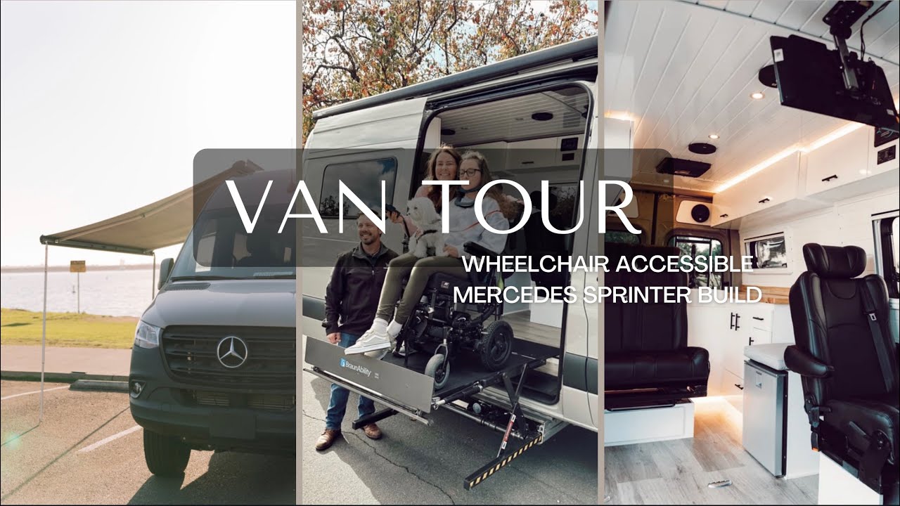 VAN TOUR | WHEELCHAIR ACCESSIBLE 144” 4x4 Mercedes Sprinter LUXURY ...