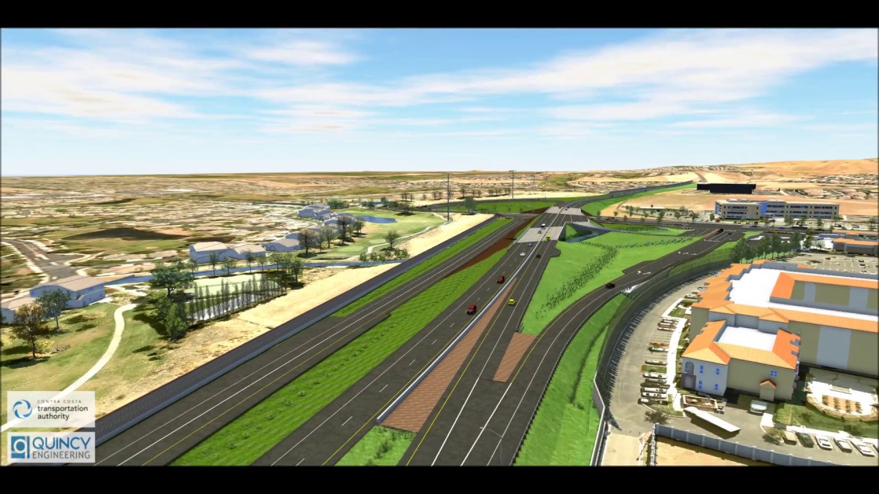 Highway 4 & Balfour Road Interchange Project--Flyover of Proposed ...