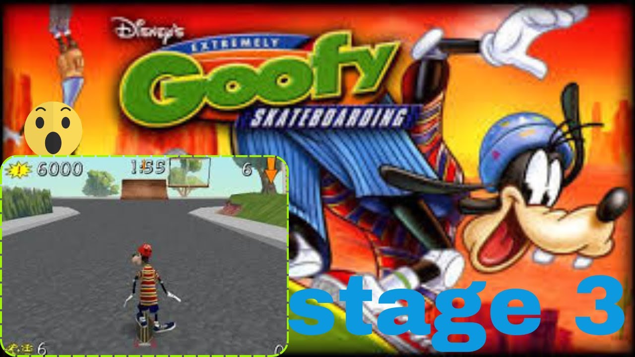 Disney GOOFY Skateboarding | Pc Gameplay | Stage 3 - YouTube