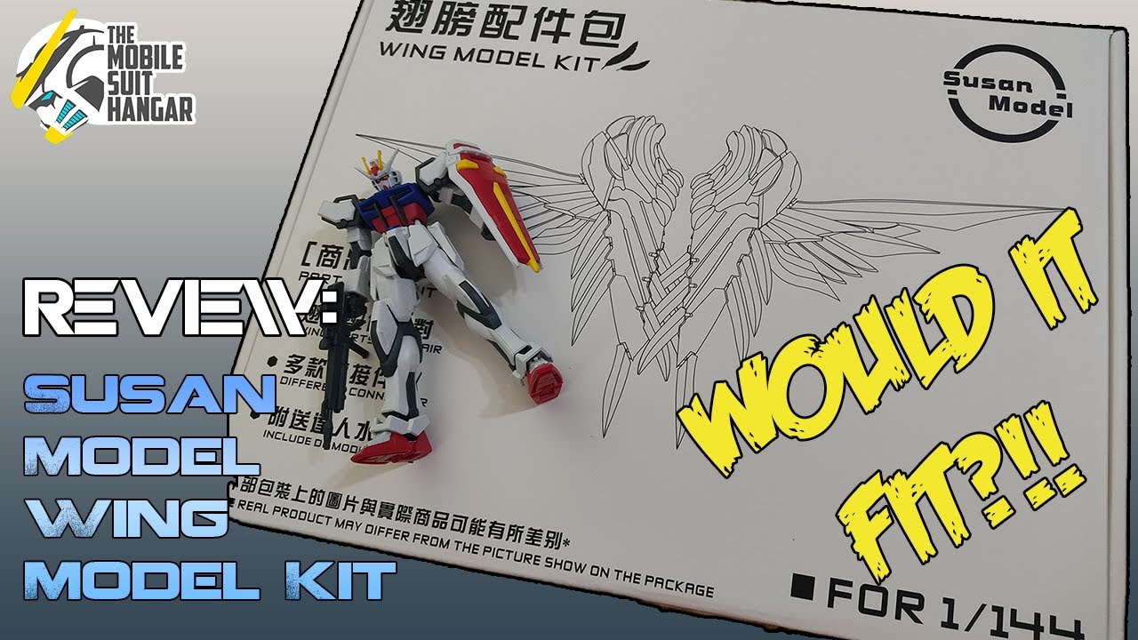 WOULD IT FIT?! Review: Susan Model Wing Model Kit 1/144 - YouTube
