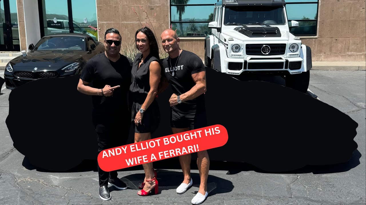 ANDY ELLIOT SURPRISED HIS WIFE WITH A FERRARI FOR MOTHER'S DAY! *A DAY ...