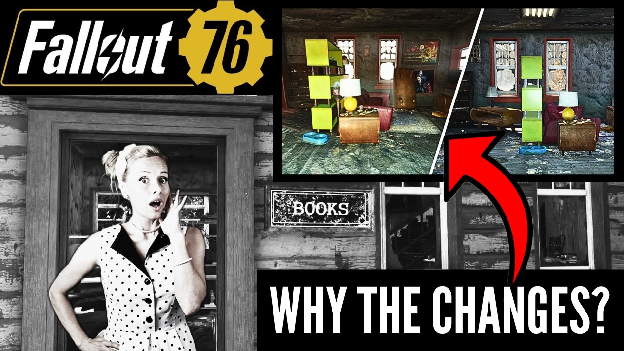 They Secretly Changed The Summersville Book House!!! WHY? Fallout 76 ...