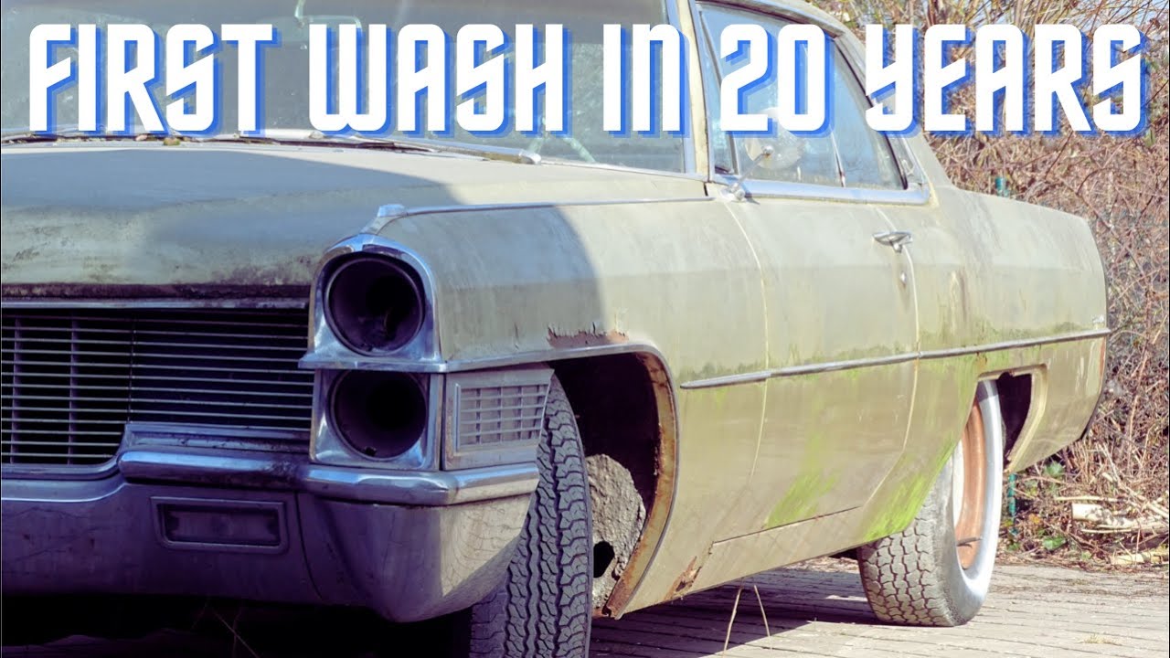 FIRST WASH in 20 YEARS / Cadillac DeVille / Future Plans - YouTube
